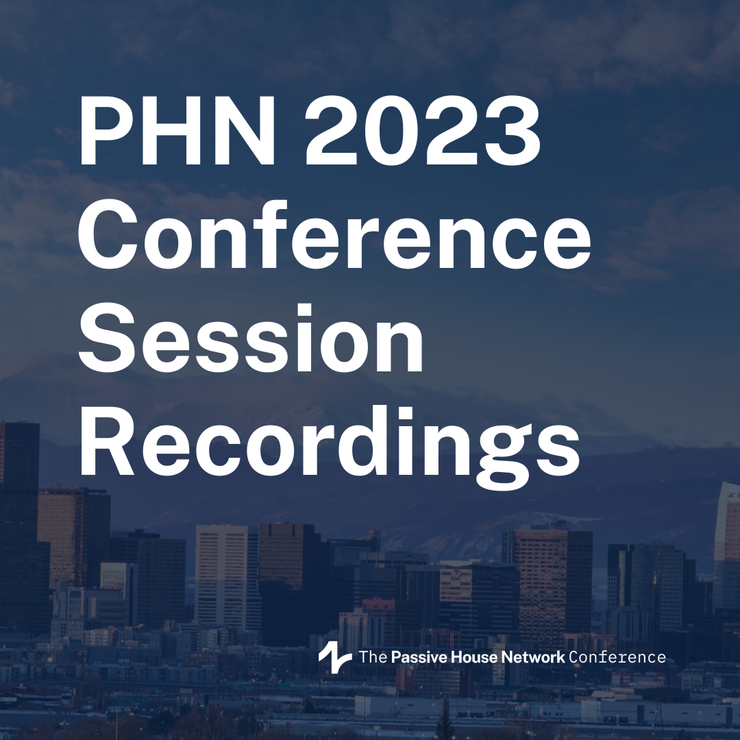 2023 PHN Conference Sessions for Conference Participants - The Passive ...